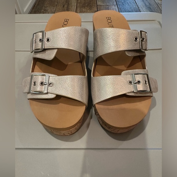 Corkys | Shoes | Corky Twinkie Wedge Shoe Size 9 | Poshmark